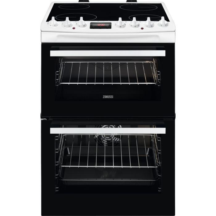 Cocina Con Horno De Vitrocerámica Zcv69360wa Zanussi Home