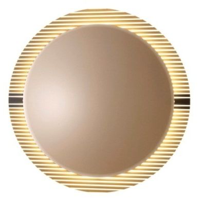 Espejo de pared - AZAR - SMANIA - contemporáneo / redondo / de acero