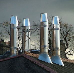 Conducto de humo de acero inoxidable - INOXSABIANA 50 - Sabiana - de ...