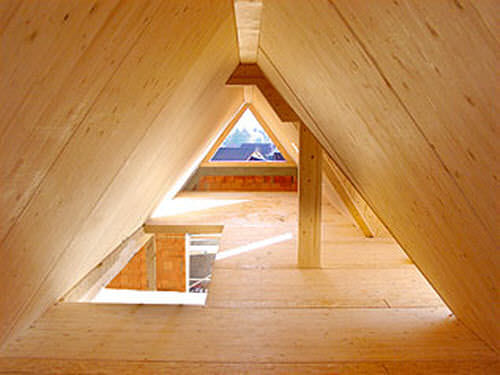 Panel de construcción multicapa - BASIC - HESS TIMBER - para edificio