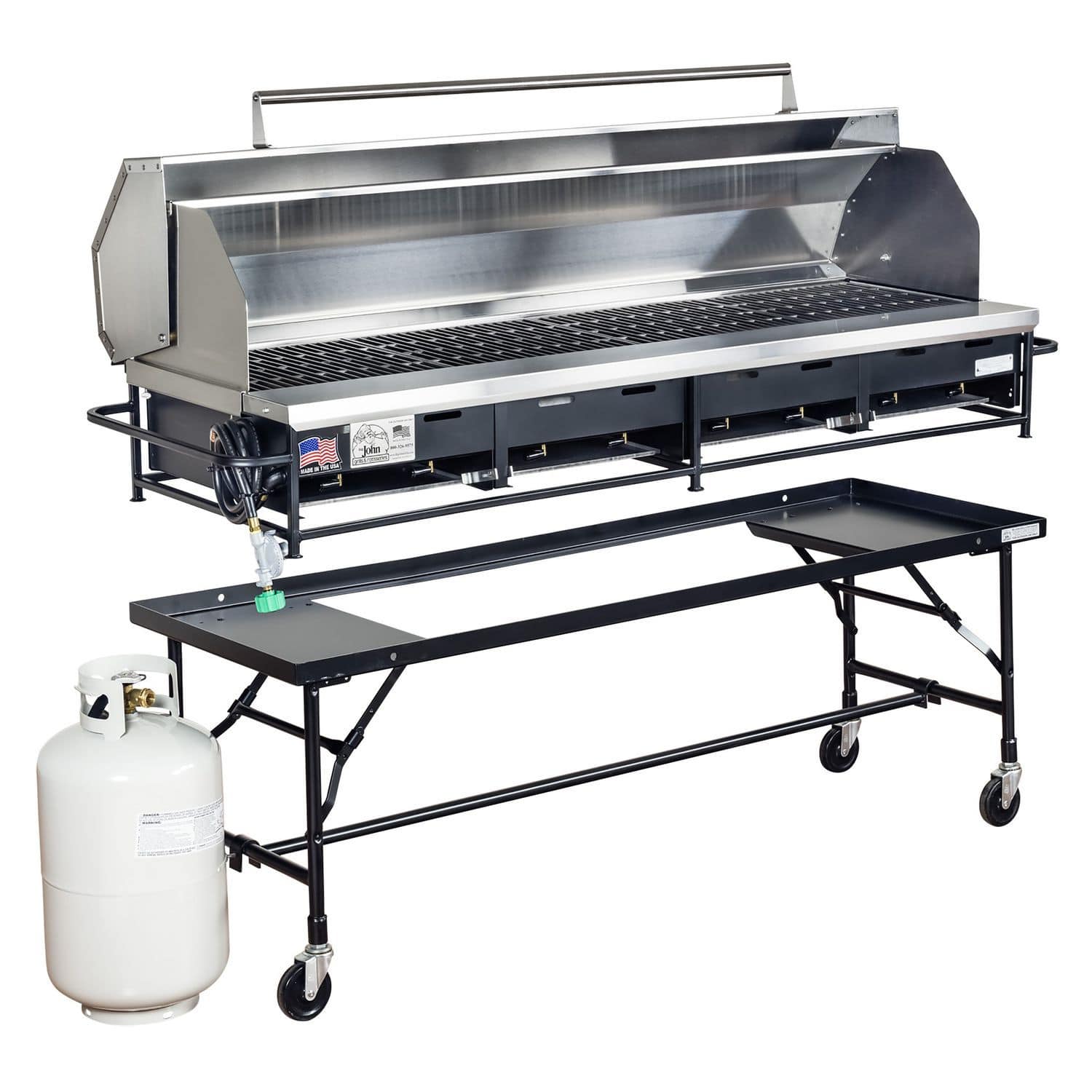 Parrilla de gas - A4P-LPCI PACKAGE - Big John Grills & Rotisseries - de ...