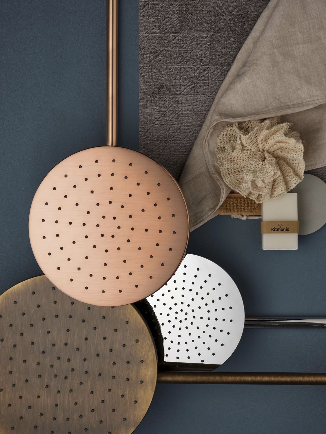 Rociador de ducha suspendido - 75A013F34 - Ritmonio Rubinetterie Srl ...