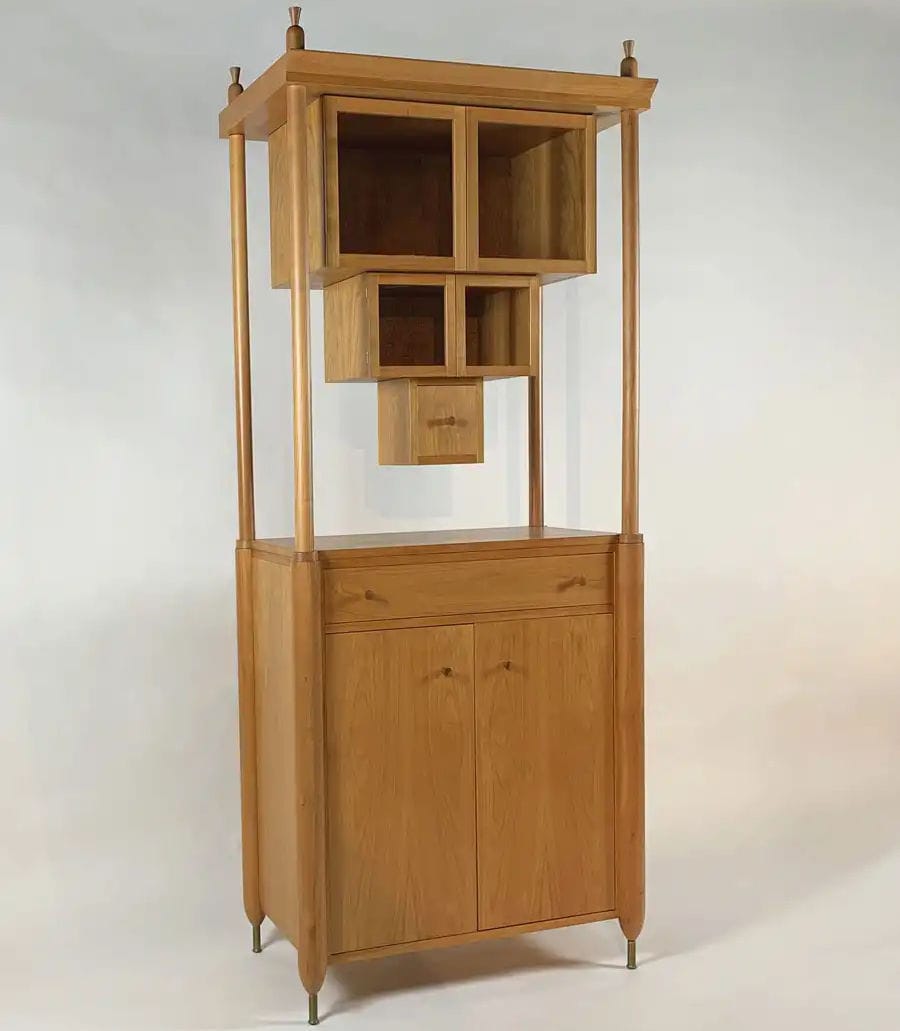 Mueble bar clásico - GAMBA DI LEGNO - Bernini Gallery - de cerezo / de ...