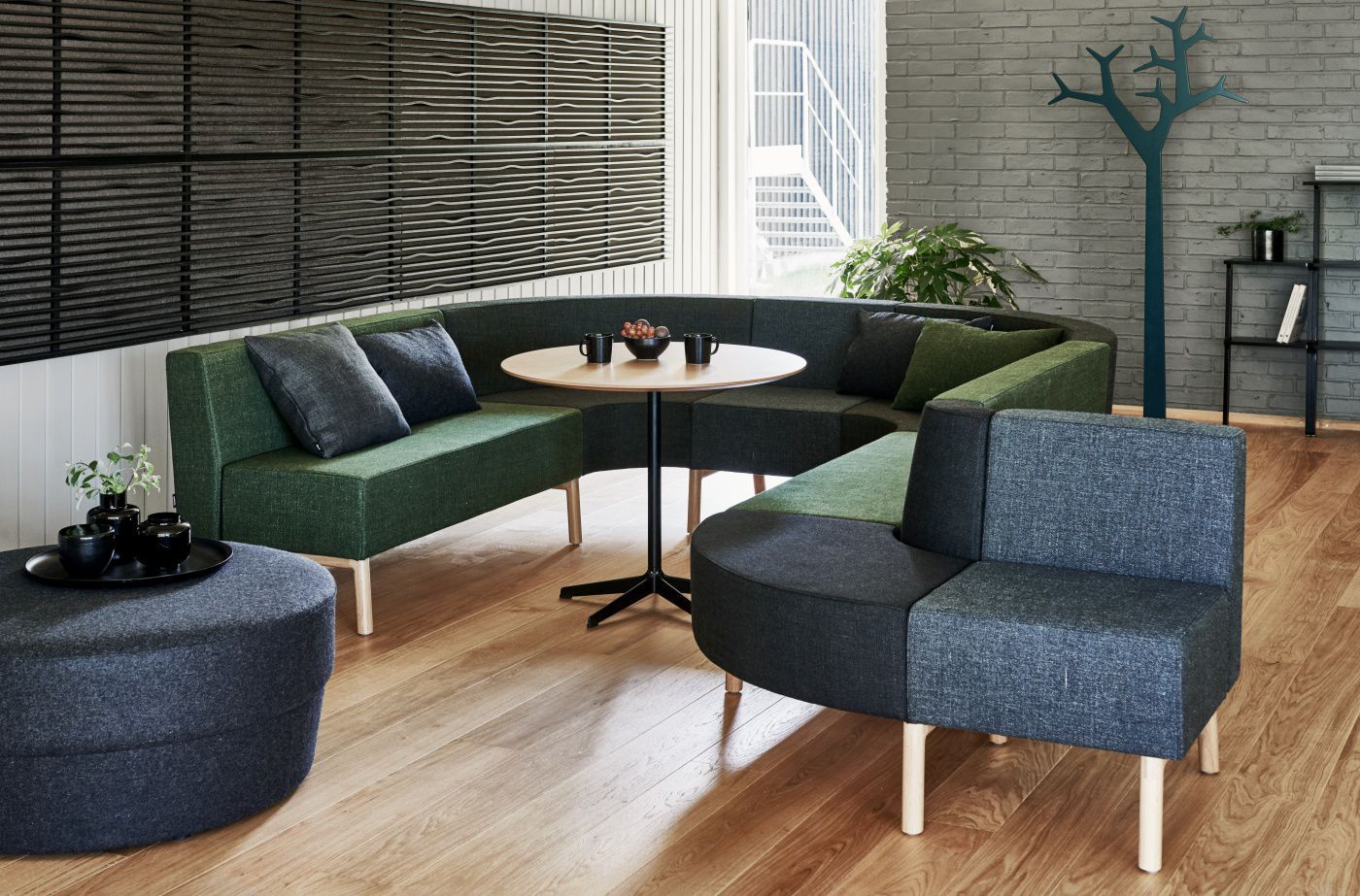 Banqueta modular - GAP CAFE - Swedese Möbler - contemporánea / de ...