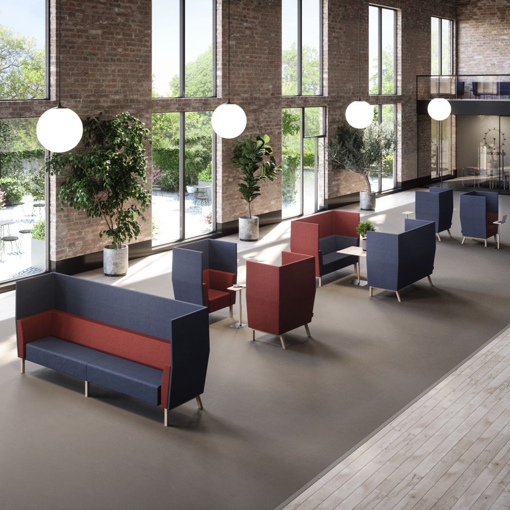 Banqueta contemporánea - GAP MEETING - Swedese Möbler - de tejido ...