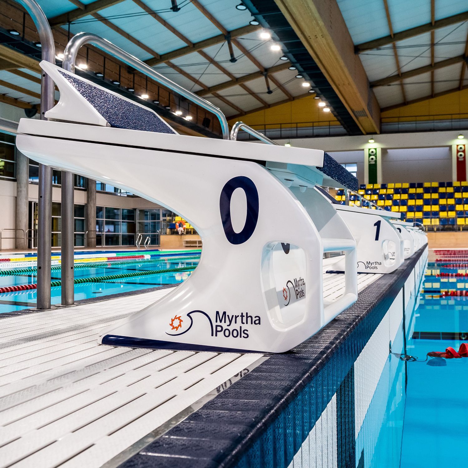 Taco de salida para piscina - Track Start Racing - Myrtha Pools - de ...