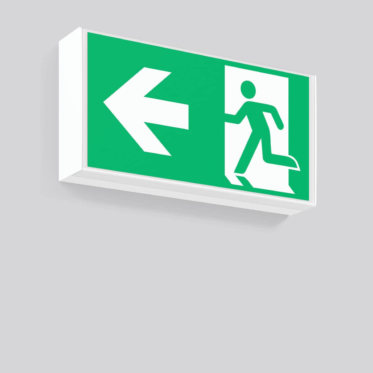 Iluminación de emergencia empotrable - PLANADO - RZB - de pared / rectangular / LED