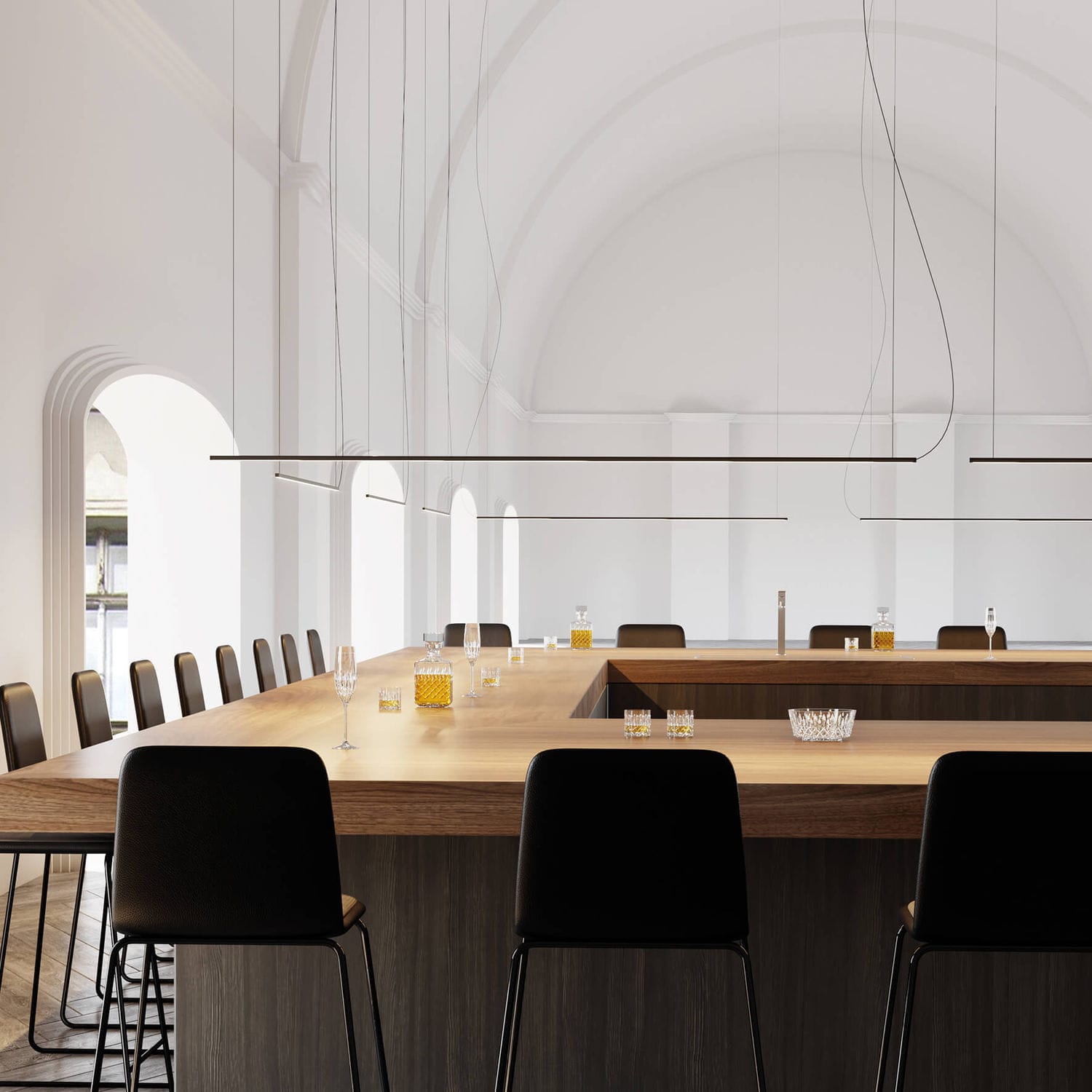 Luminaria suspendida - VITKA - Intra Lighting d.o.o. - fluorescente ...