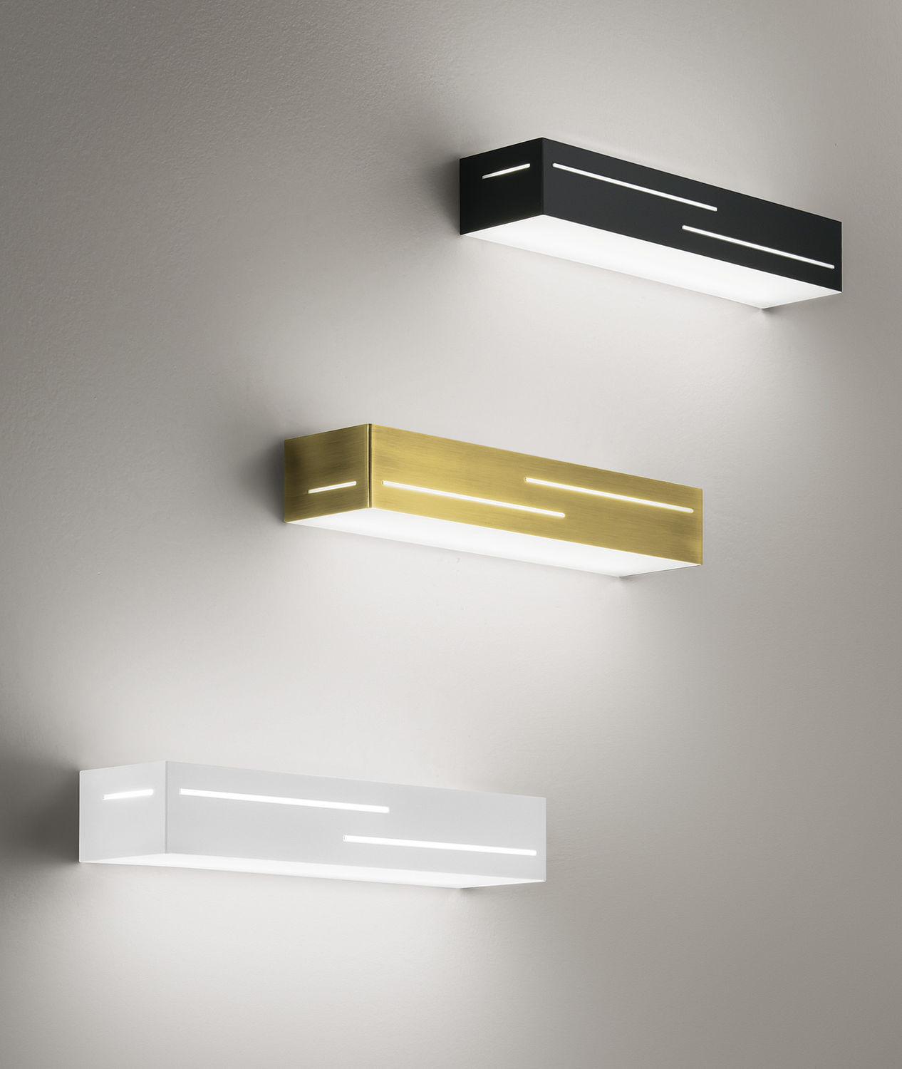 Aplique contemporáneo - BANNY - Fabas Luce - de interior / de metal ...