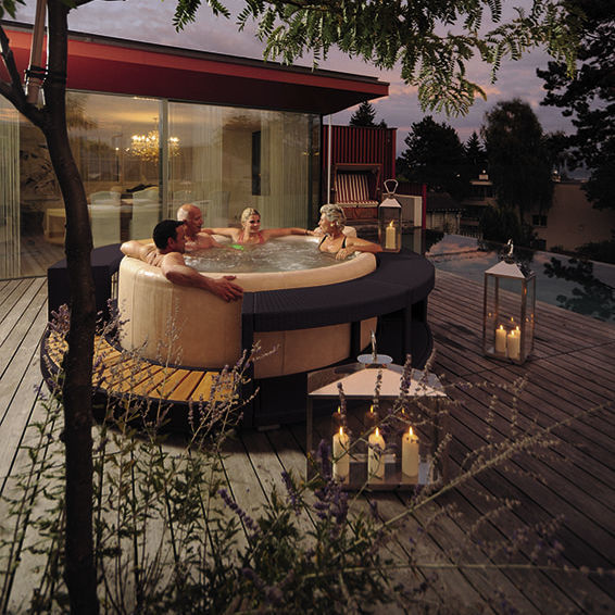 Spa móvil - LEGEND 220 - SOFTUB | SPATTITUDE - empotrable / sobre suelo ...