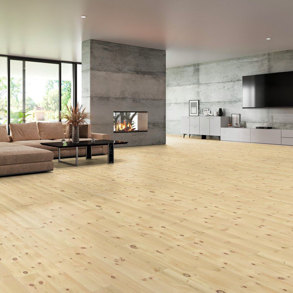 Parquet multicapa - L1750 - tilo GmbH - de pino / aceitado / cepillado