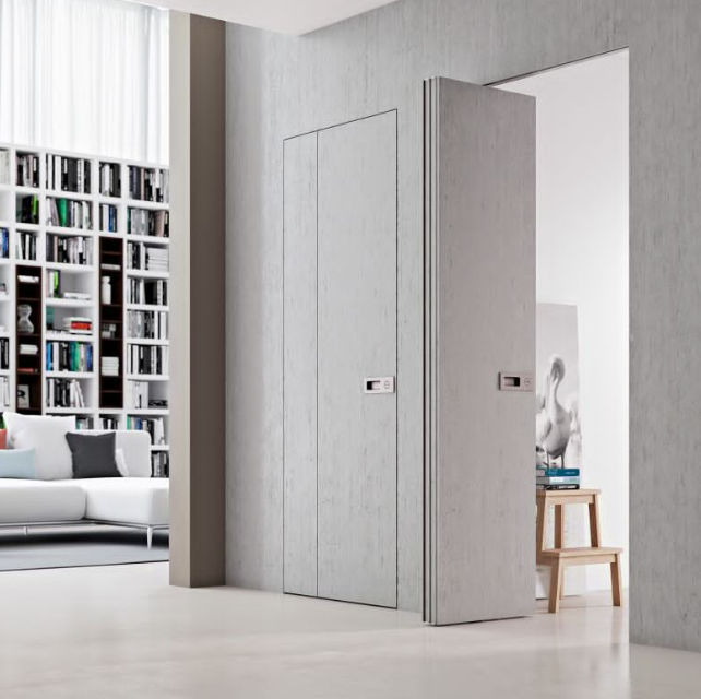 Puerta invisible - Linea - PAIL SERRAMENTI - de interior / de madera ...