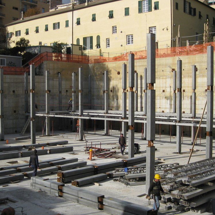 Poste prefabricado de hormigón - NPS® PTC® - TECNOSTRUTTURE - NPS ...