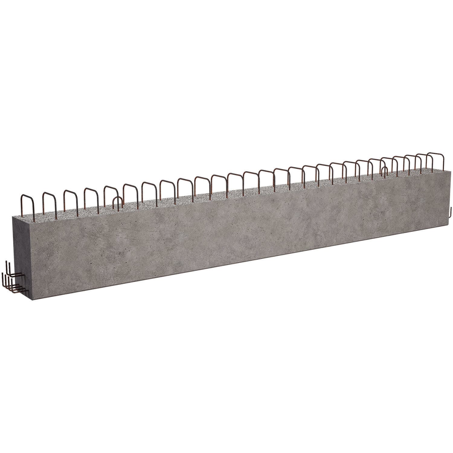 Viga prefabricada - RECTOR - de hormigón armado / de hormigón ...