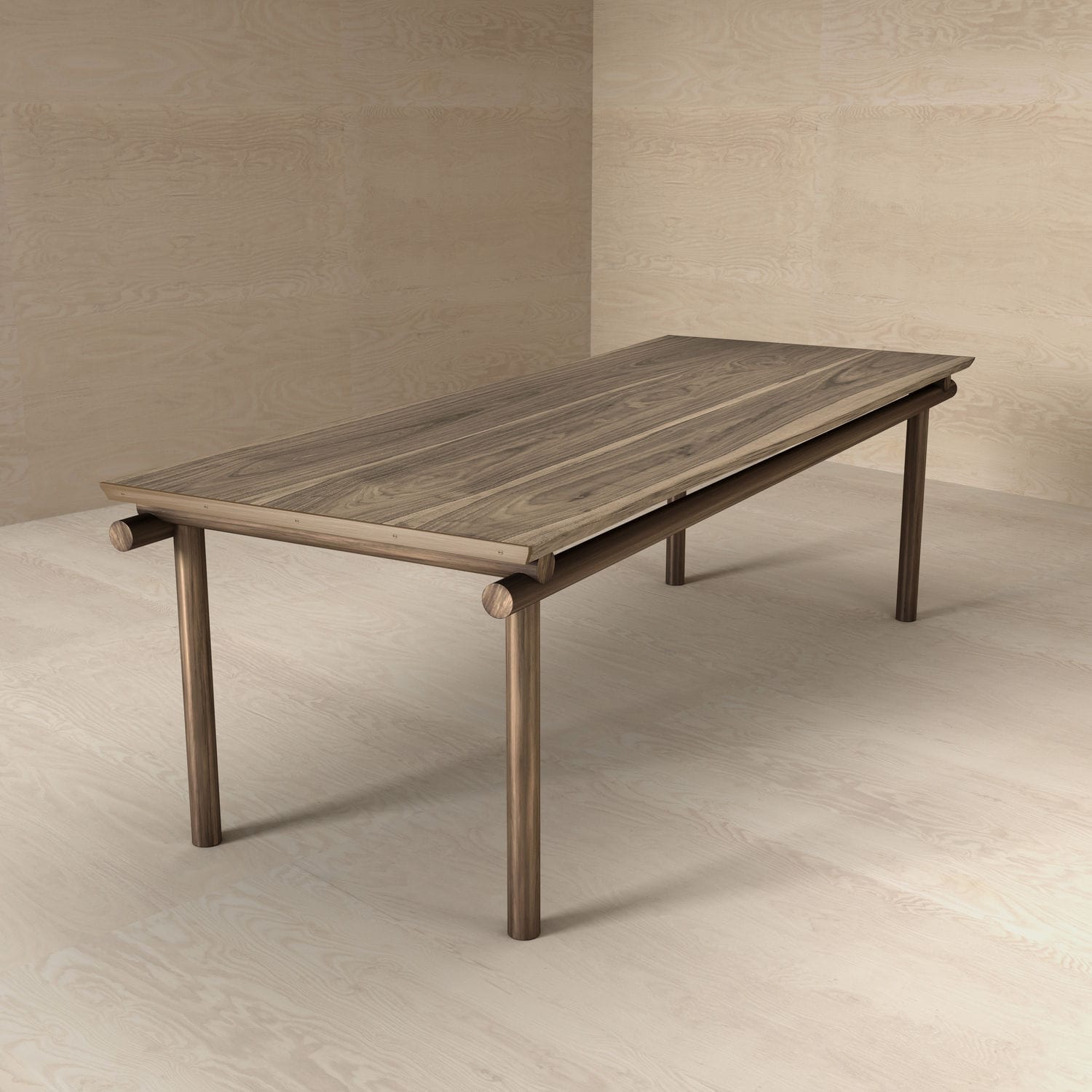 Mesa de estilo - RUSTICA-T - Emmemobili - de madera / rectangular / de ...