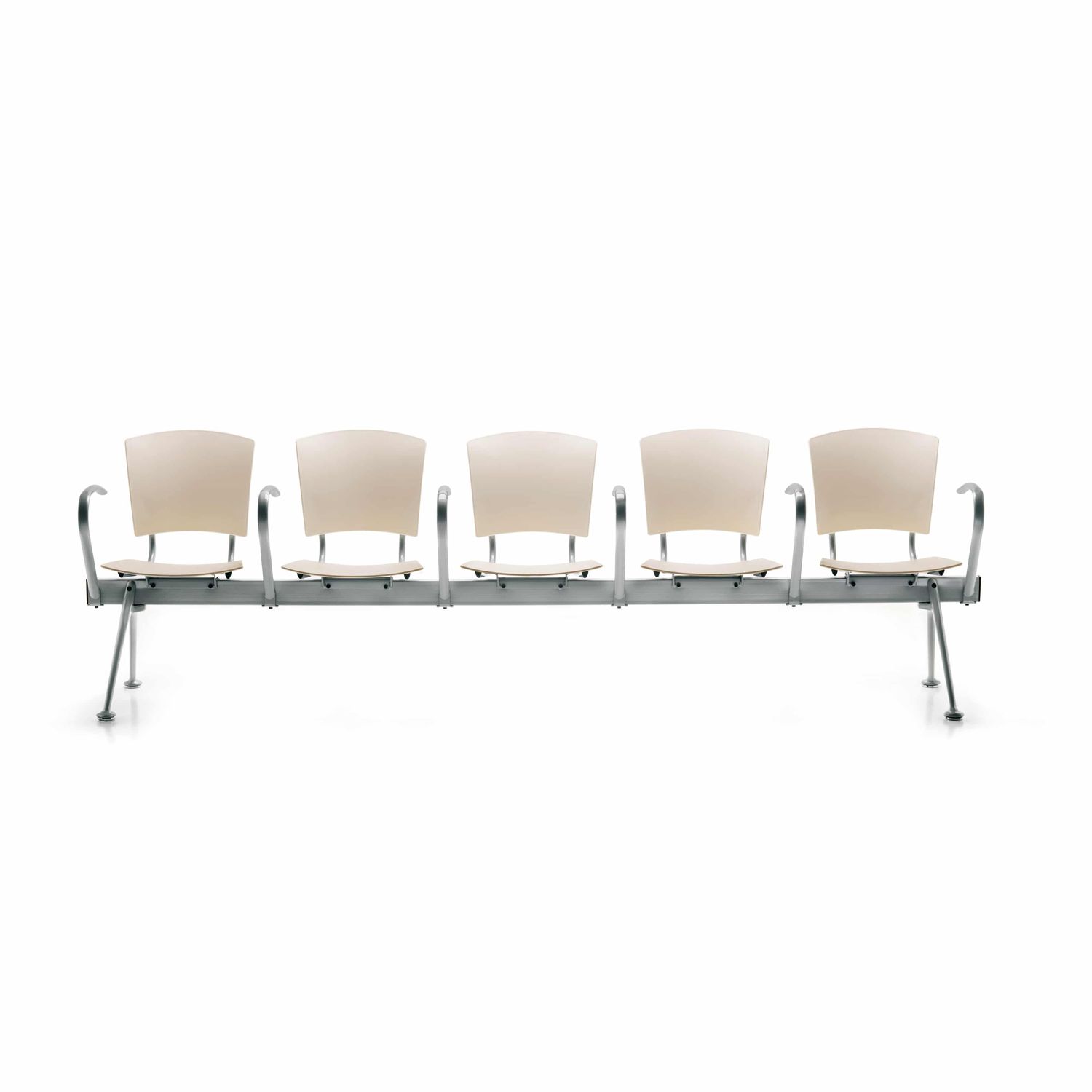 Hilera de sillas de acero - EINA - Enea - de aluminio / de ...