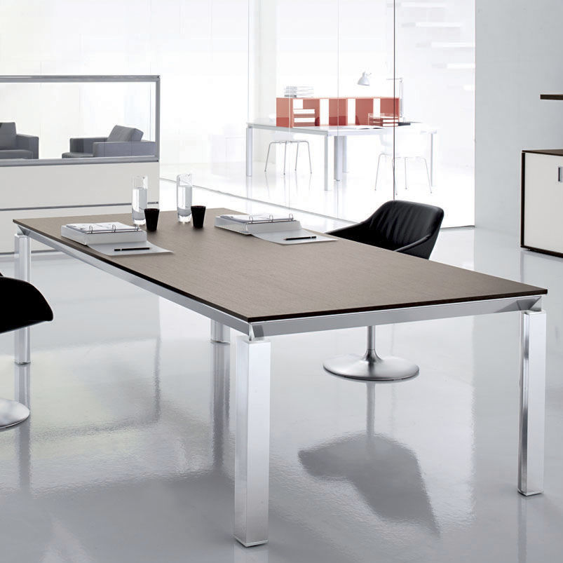 Mesa de reuniones contemporánea - HAN - Martex - de vidrio / de ...