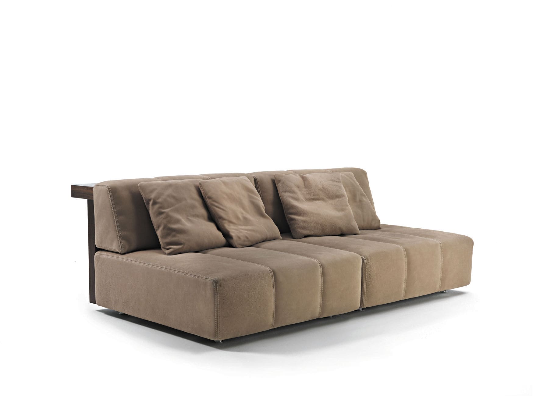 Sofá modular - FUR NATURE - RIVA 1920 - contemporáneo / de tejido / de ...