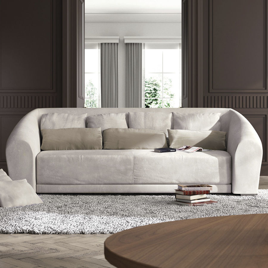 Sofá contemporáneo - BILBAO - Scandal Home Couture - de tejido / de ...