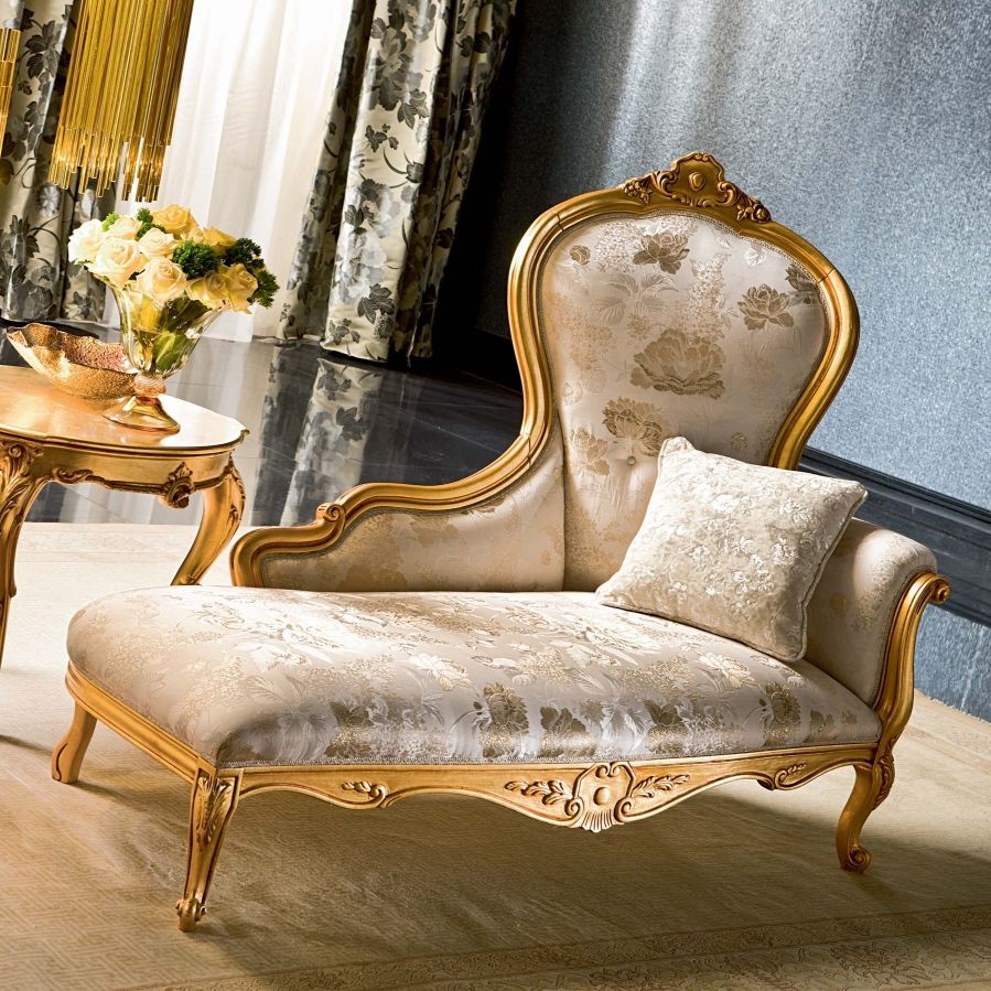 Diván de estilo - DORMEUSE - Silik - de tejido / para hotel / para el ...