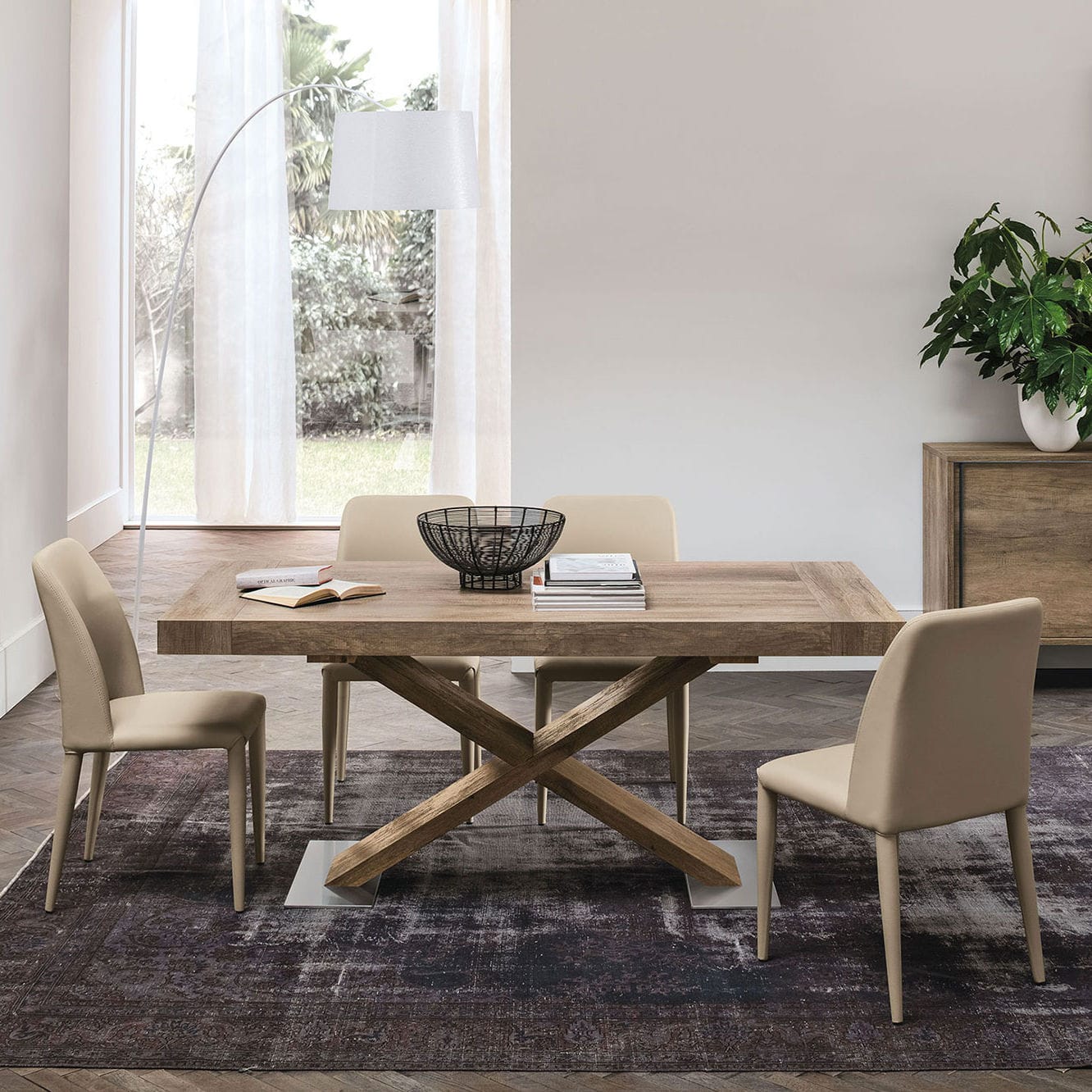 Mesa de comedor contemporánea - ASTERION 160 - Target Point - de ...