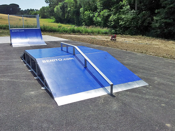 Fun box para skatepark - SERIE CURB BOX - Benito