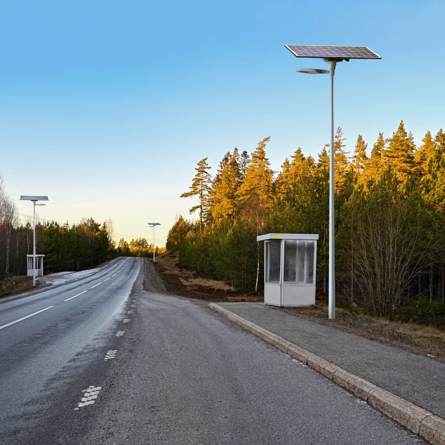 Farola urbana - Sunpole C - Eclatec - contemporánea / de acero galvanizado / LED