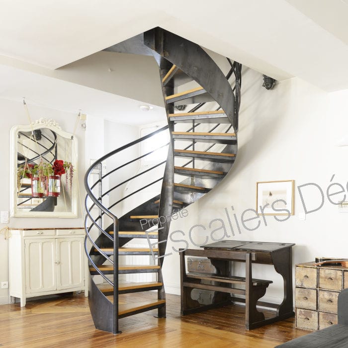 Escalera helicoidal - LOFT DH129 SPIR'DÉCO® - ESCALIERS DECORS - con ...