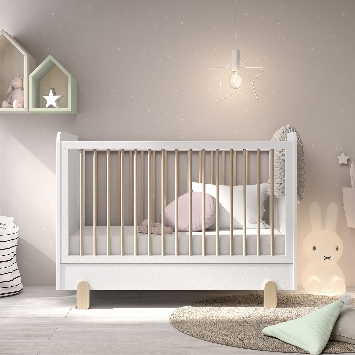 Cama para bebé individual - ROS 1 S.A. - contemporánea / infantil ...