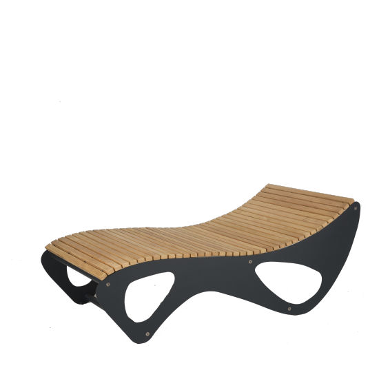 Tumbona contemporánea - ALLBED - Euroform K. Winkler GmbH - de madera ...