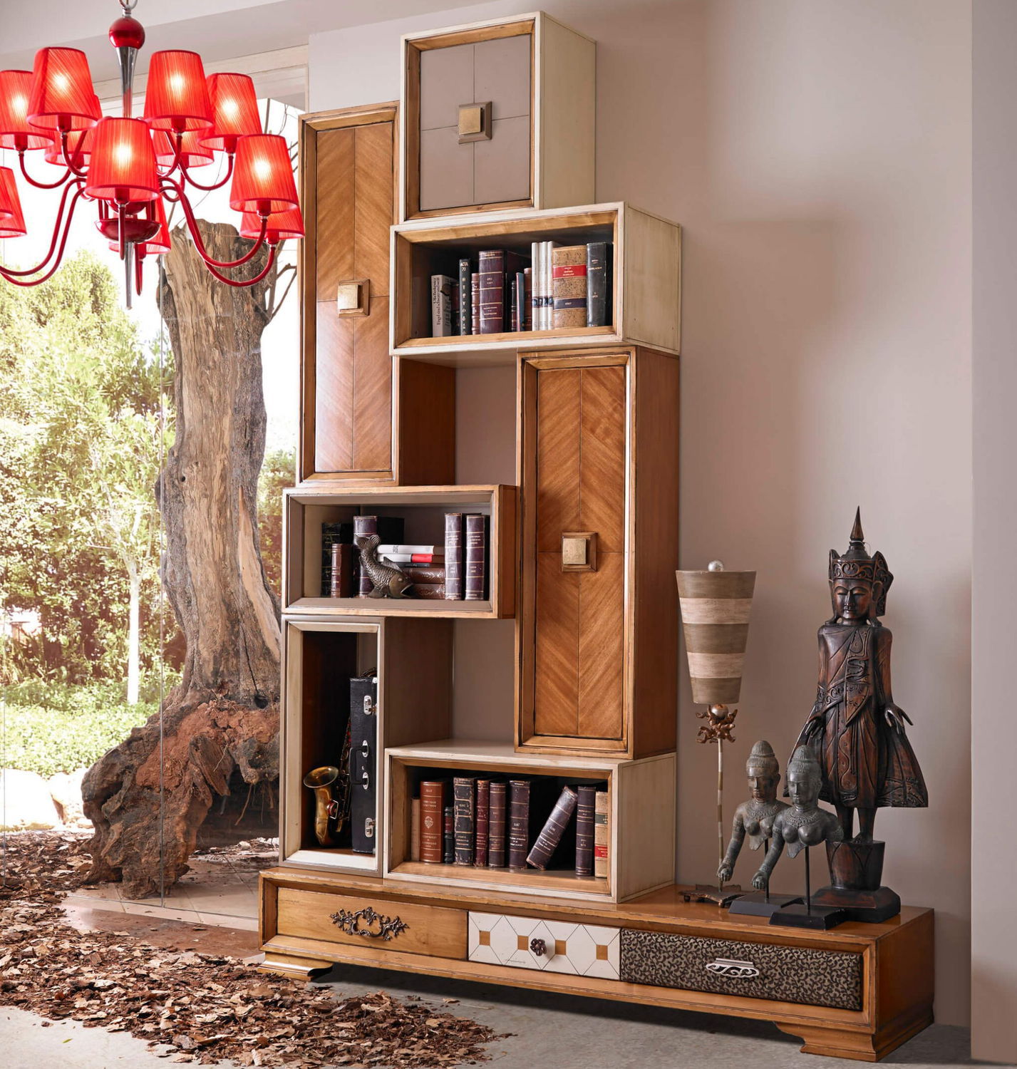 Biblioteca modular - DINASTIA - LOLA GLAMOUR - contemporánea / de ...