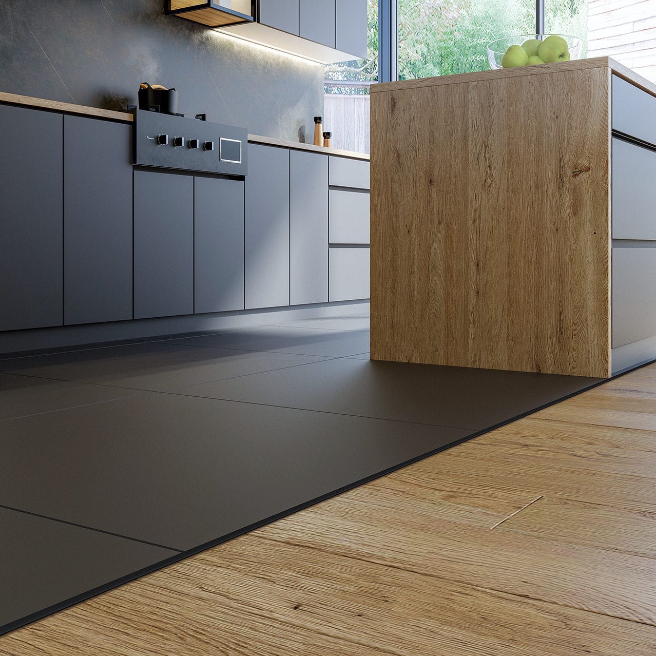 Perfil de acabado de aluminio - Novosepara® MINI - EMAC - para baldosas ...