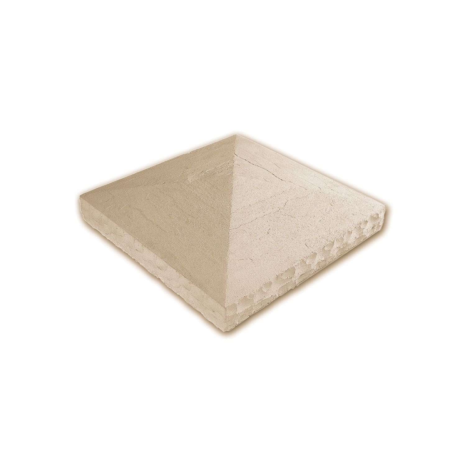 Albardilla - CHISELED EDGE PEAKED COLUMN - Eldorado Stone