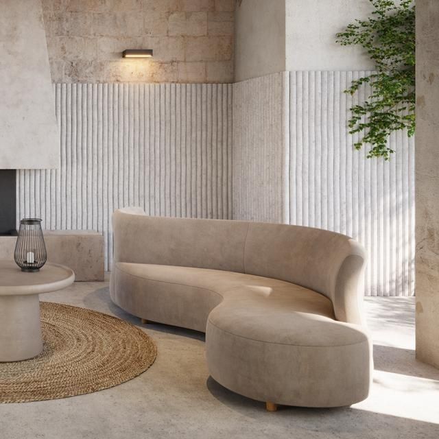 Tela de tapicería - NATURALS NEUTRAL - RIOMA - de color liso / de ...