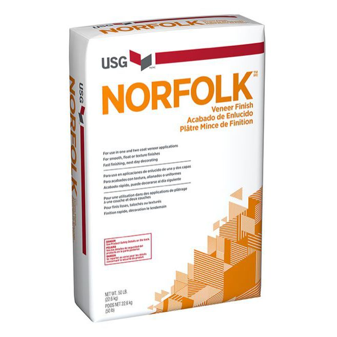 Enlucido de protección - NORFOLK™ VENEER - USG - de acabado / de ...