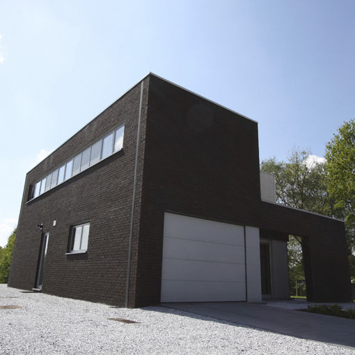 Fachaleta de ladrillo de arcilla - ZERO® : ZWART MANGAAN - Vandersanden ...