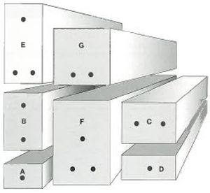 Dintel de hormigón - Thomas Armstrong - de hormigón pretensado / de carga