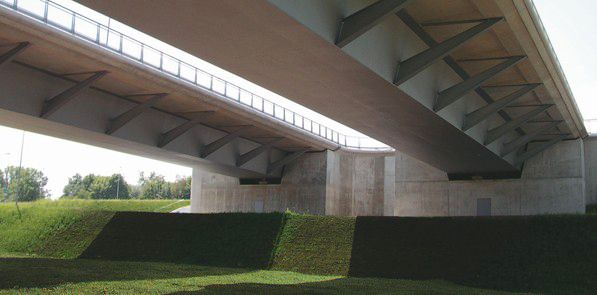 Viga de hormigón pretensado - Max Bögl - rectangular / para la ...