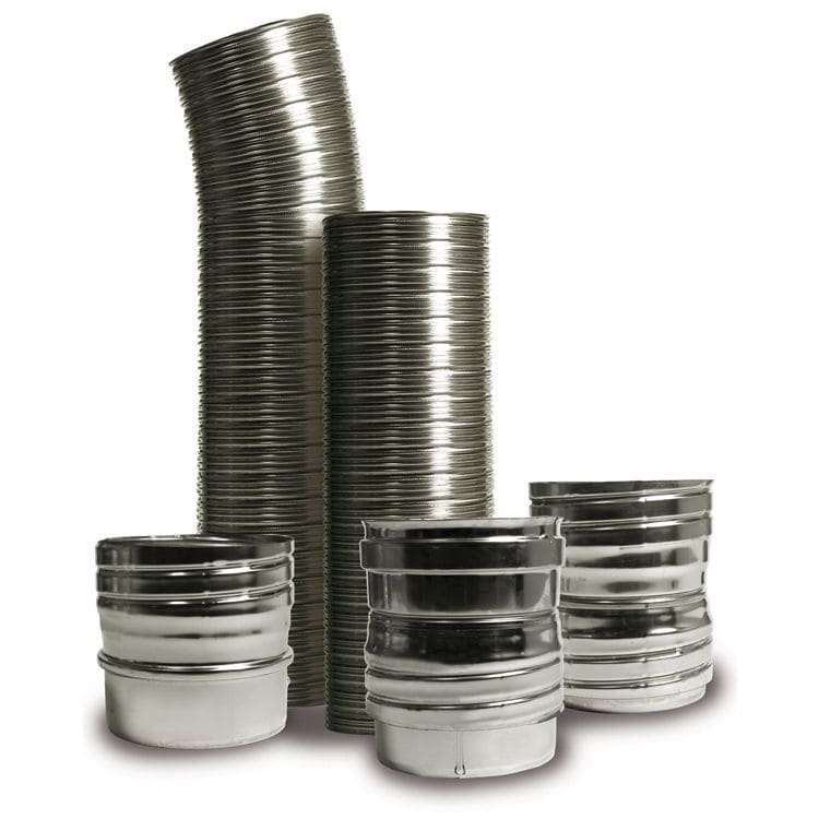 Conducto de humo de acero inoxidable - FLEXLAND – DP - LANDINI