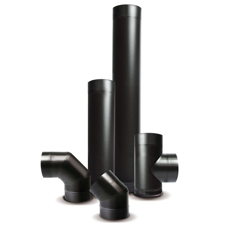 Conducto de humo de acero inoxidable - DOMUS MONO - LANDINI - de escayola