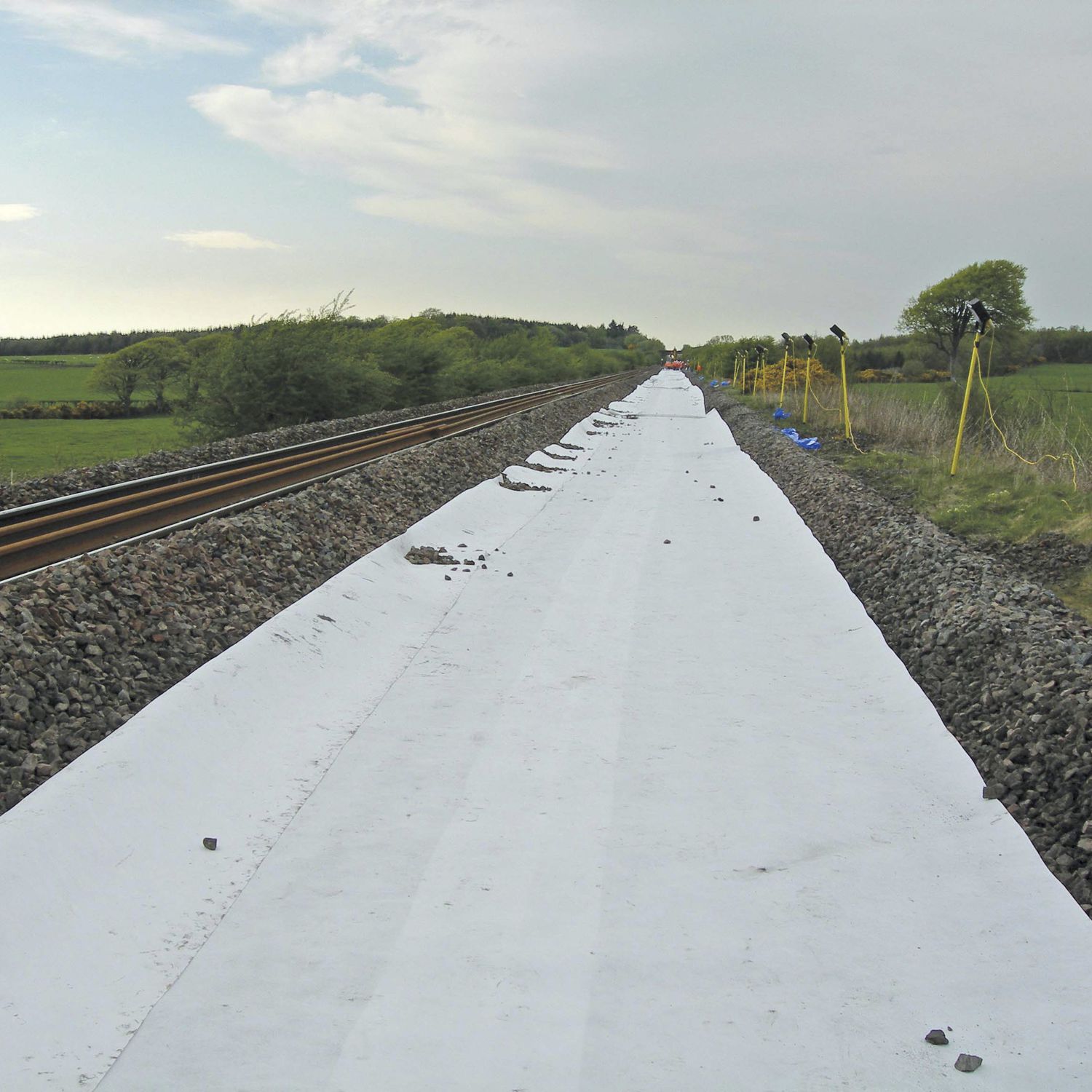 Geotextil tejido - PW1 - TERRAM - de polipropileno / de protección ...