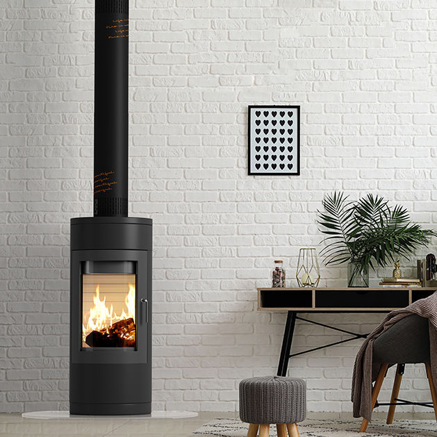 Conducto de humo de metal - VENTILATED COVER PIPE - CHEMINEES POUJOULAT ...