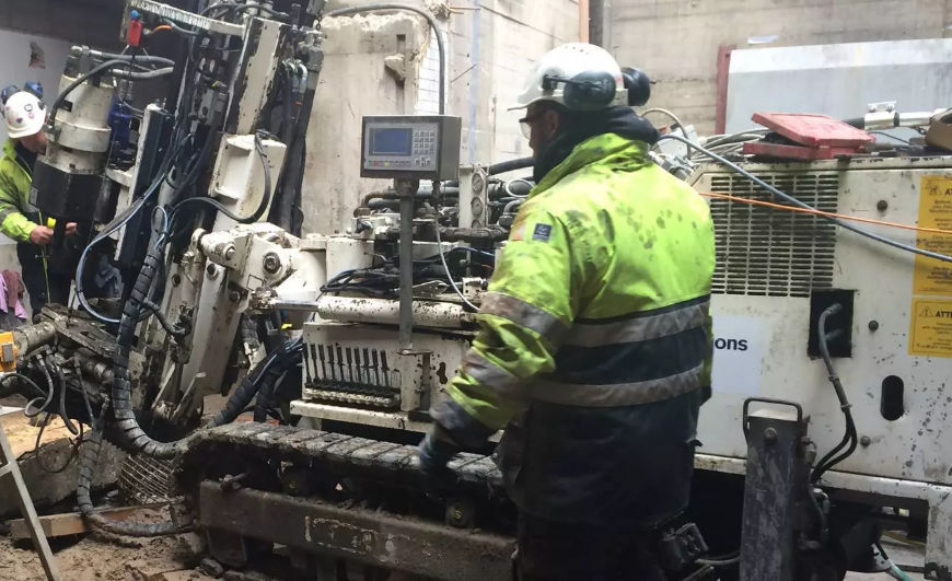 Jet grouting para la mejora del suelo - FRANKI FOUNDATIONS BELGIUM