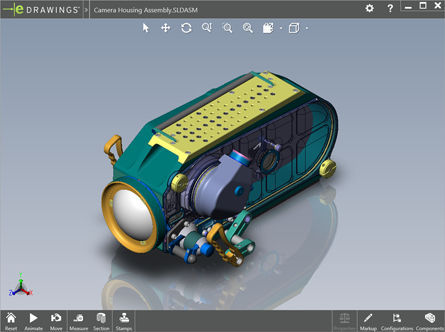 Programa de CAD - EDRAWINGS VIEWER - Dassault Systèmes SolidWorks Corp