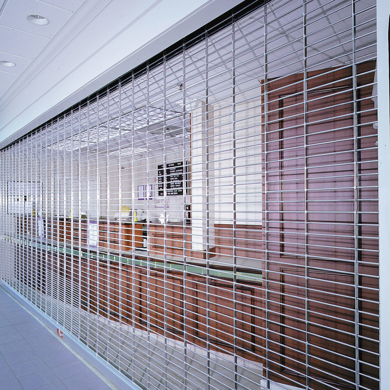 Reja de seguridad enrollable - ESG series - Cornell - de aluminio