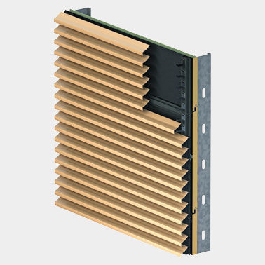 Revestimiento de fachada en láminas - LOUVERS - Centria Architectural ...