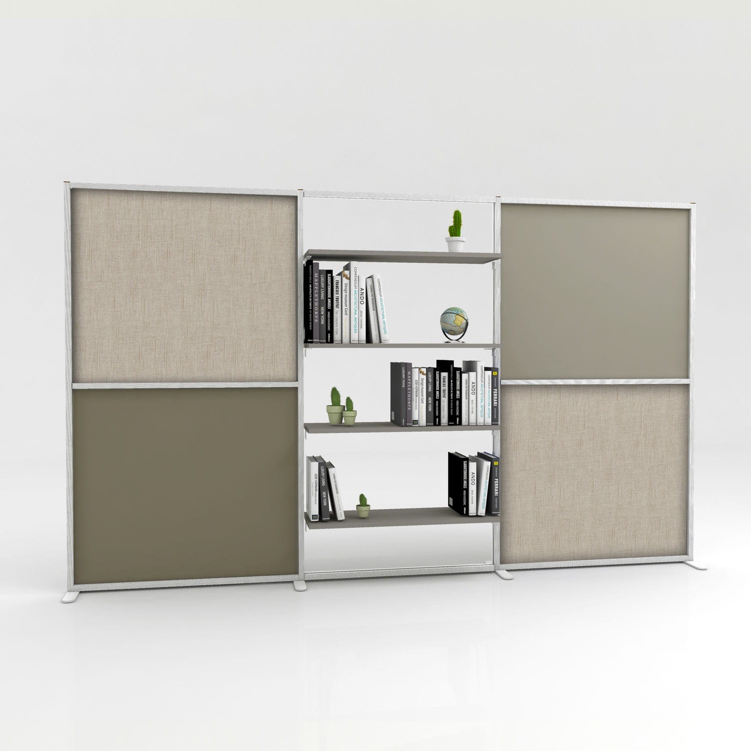 Biblioteca modular - Tetrix DUAL - STUDIO T - contemporánea / para ...