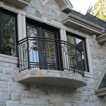 Balcón con barrotes - MONARCH 5510 - BATTIG DESIGN - de hierro forjado