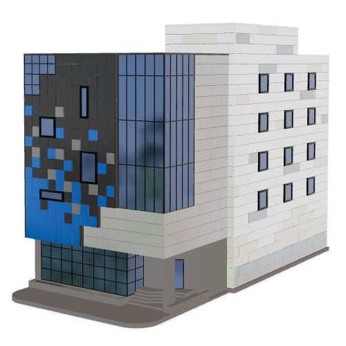 Panel de metal de aluminio - MODULAR AL - PAC-CLAD Petersen Aluminum ...