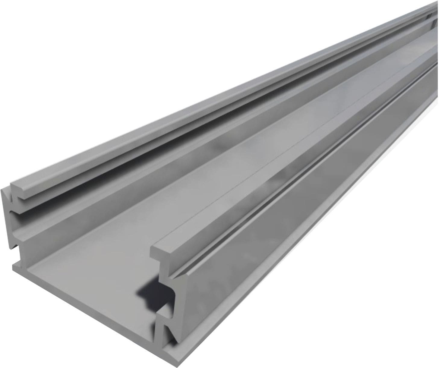 Perfil de aluminio - 4900-PEGA-MBA-4284 - PESPA ALUMIN - en U / para ...